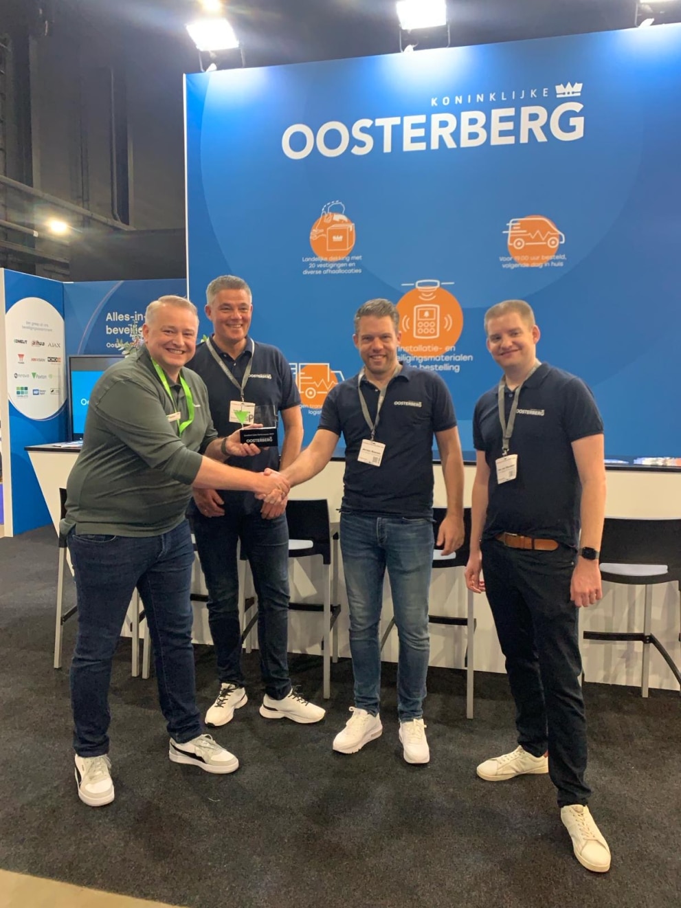 Koninklijke Oosterberg ontvangt Paxton award - Oosterberg